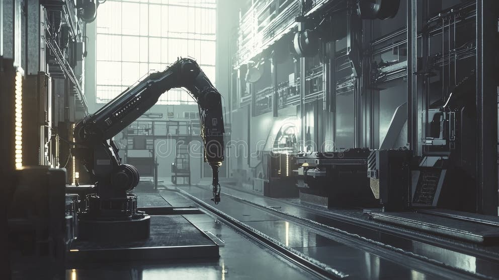 Metallic Robotic Arm Stock Illustrations – 6,007 Metallic Robotic Arm ...