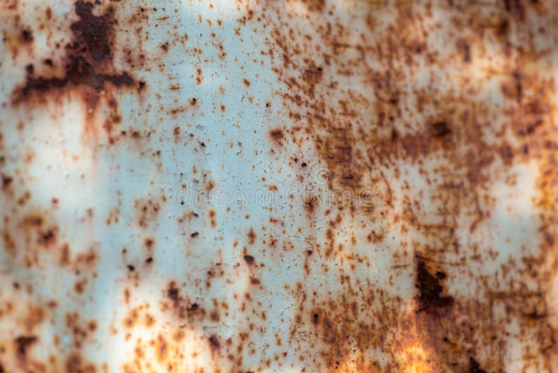 Metallic Rust Dirty and Old Texture Background. Selective Focus Macro ...