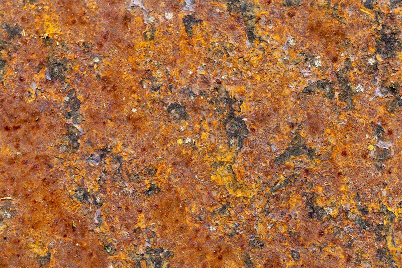 Metallic rusty surface stock photo. Image of brown, construction ...