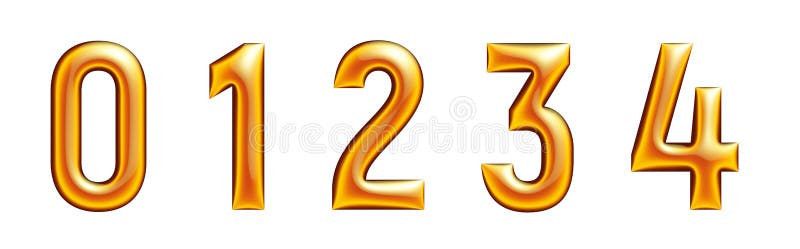 Numbers Serie for Kids - #02 Stock Vector - Illustration of ...