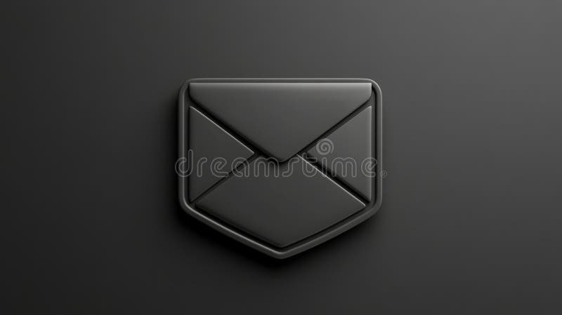 Metallic Shield Icon, Symbolizing Protection, Security, and Defense in ...