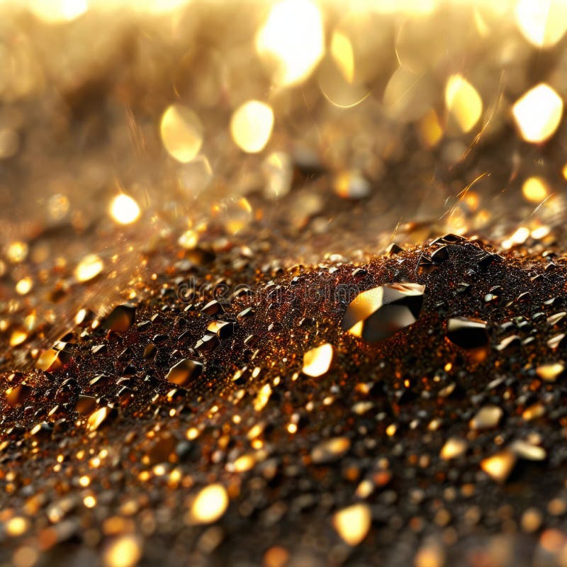 Metallic Shimmer these Dust Particles Contain Metallic Elemens Stock ...