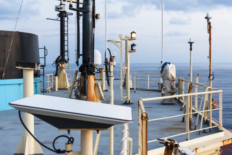 The Monkey Island, Perched Above the Ship S Bridge, Showcases an Array ...