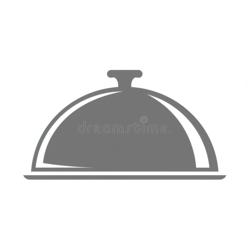 Metallic Silver Serving Dish with Dome Lid for Restaurant Catering ...