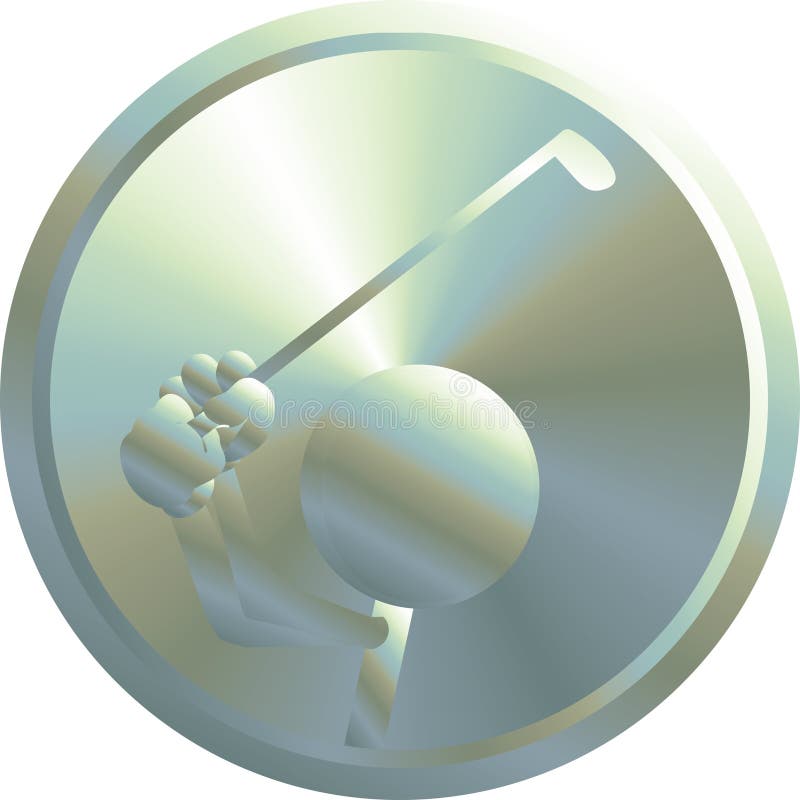 Metallic Sport Character Cartoon Sphere4 Stock Vector - Illustration of ...