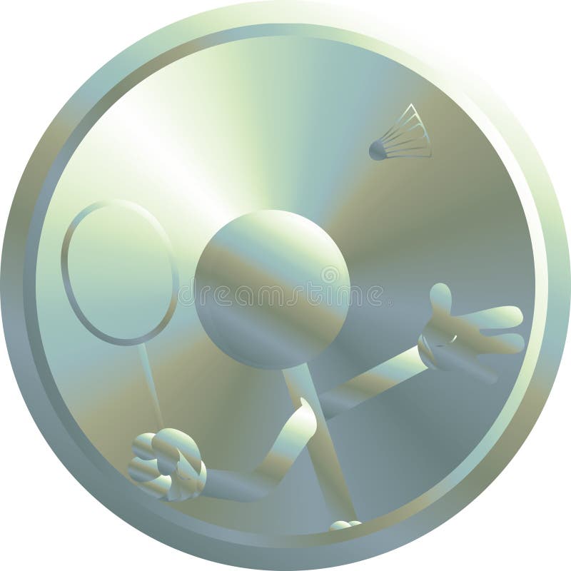 Metallic Sport Character Cartoons Stock Vector - Illustration of design ...