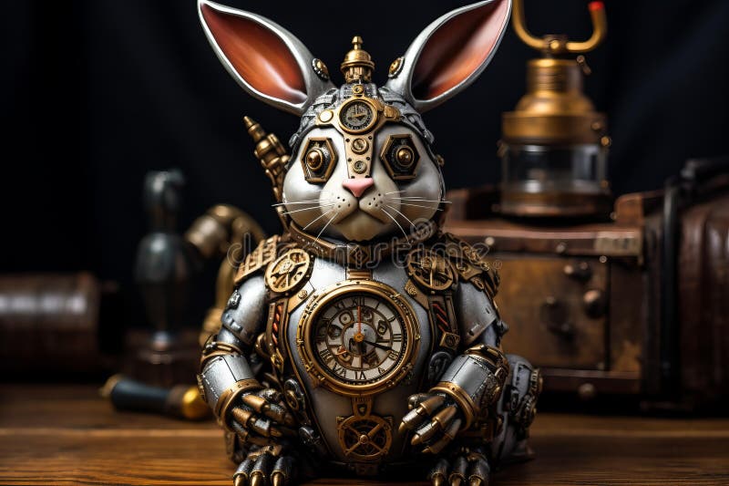Steampunk Rabbit Stock Illustrations – 498 Steampunk Rabbit Stock ...