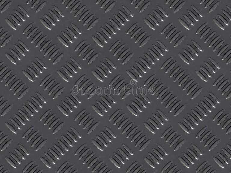 Metallic Steel Tread Texture - Pattern Stock Illustration ...