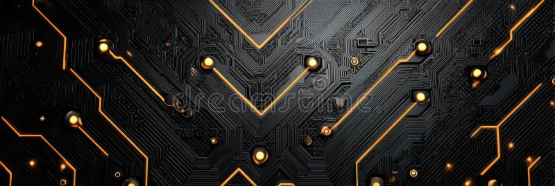 Metallic Sticker Design Featuring Intricate Patterns on a Black Tech ...