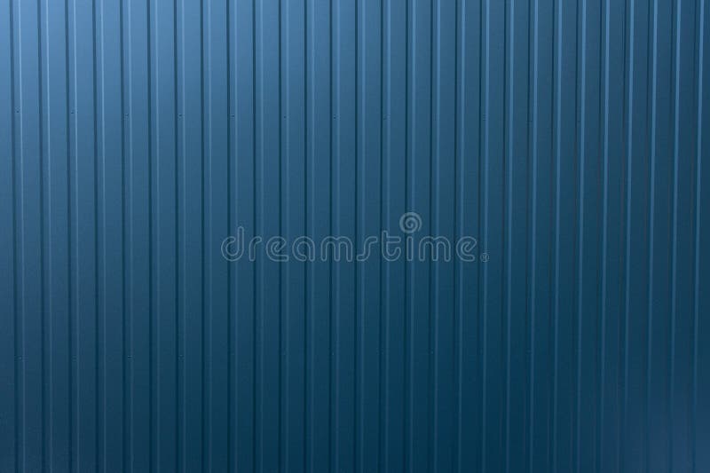 Metallic Striped Panel Blue Wall Industrial Style Textured Wallpaper ...