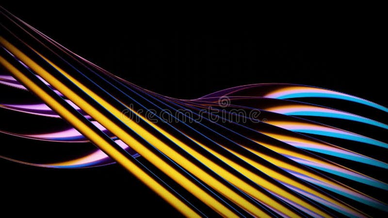 The Metallic Stripes, Twisted in a Regular Pattern, Rotate and Reflect ...