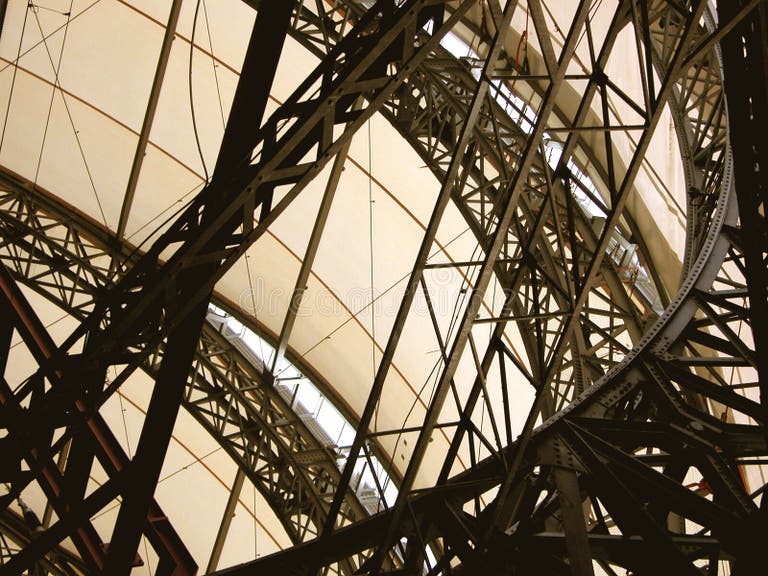 Metallic structure stock image. Image of work, iron, train - 23865