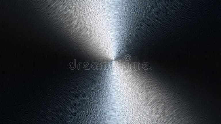 Metallic Surface with Concentric Circles Textured. Neural Network AI ...