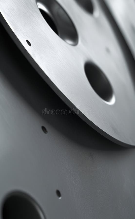 A Close Up of a Metal Object Stock Illustration - Illustration of ...