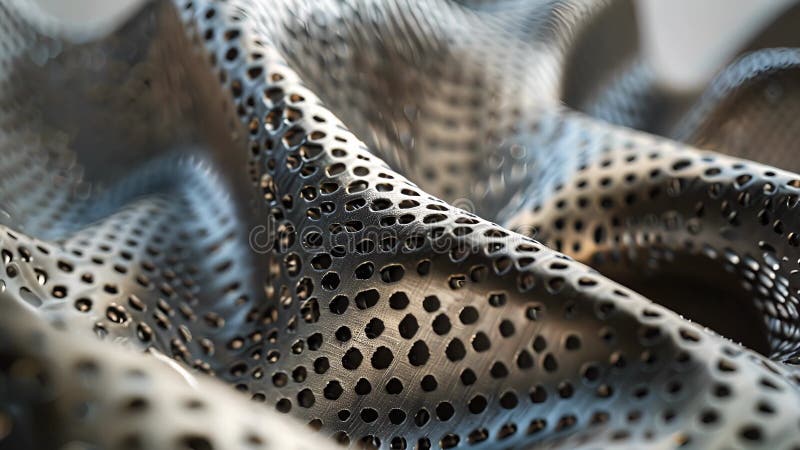 A Metallic Surface with a Gritty Texture and Metallic Sheen Giving the ...