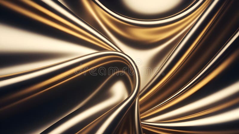Shiny Bronze Copper Metallic Background. Light Reflection Metal Texture ...