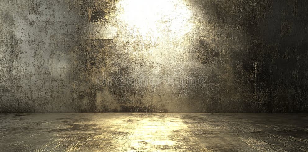 A Metallic Surface with Textures and Scratches that Reflect Light ...