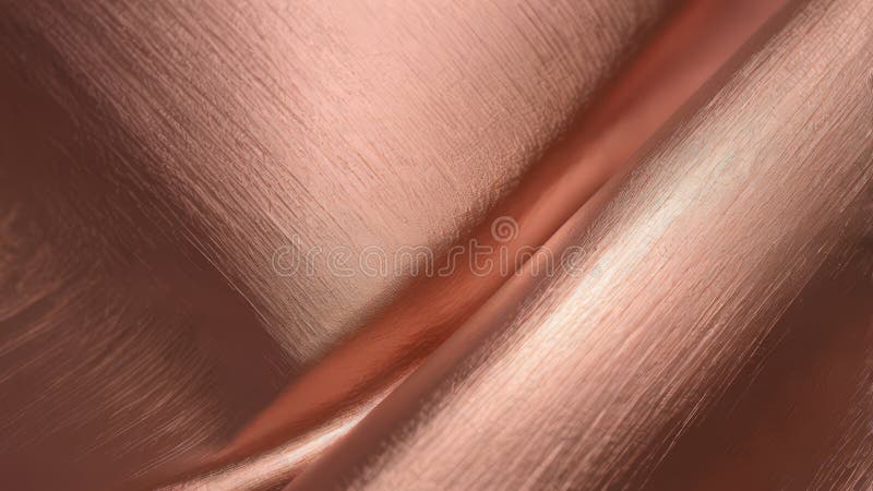 Metallic Texture Background, Rose Gold Surface with Brushed Highlights ...