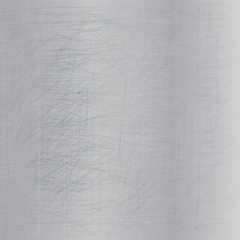 Metallic Texture. Steel Sheet Scratches. Stock Illustration ...