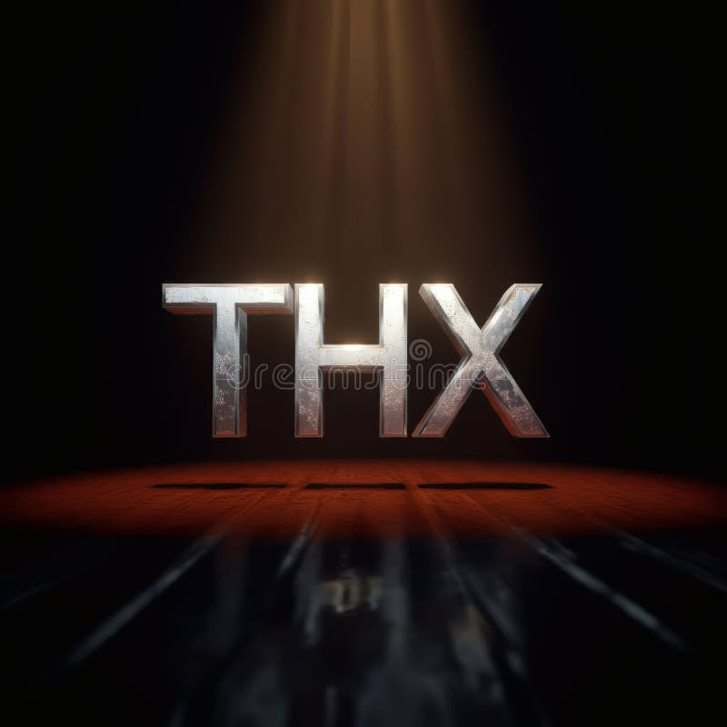 Metallic Thx Text Stock Illustrations – 4 Metallic Thx Text Stock ...