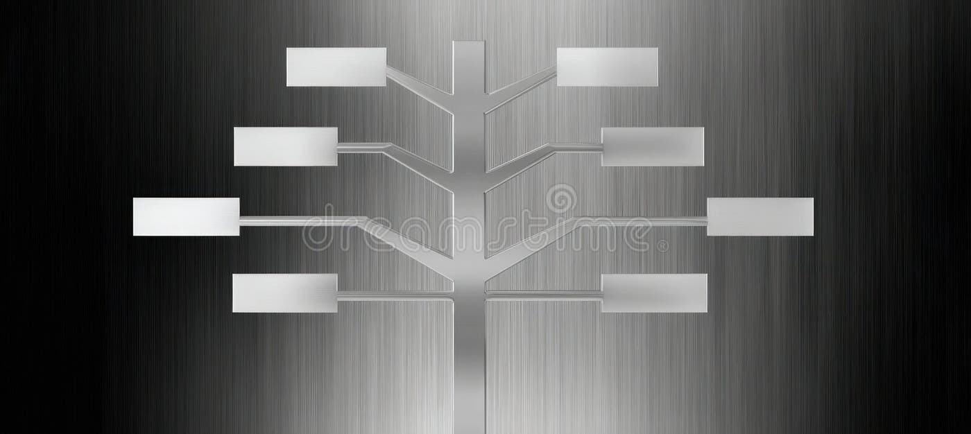 Metallic Structure Hierarchy Stock Illustrations – 65 Metallic ...