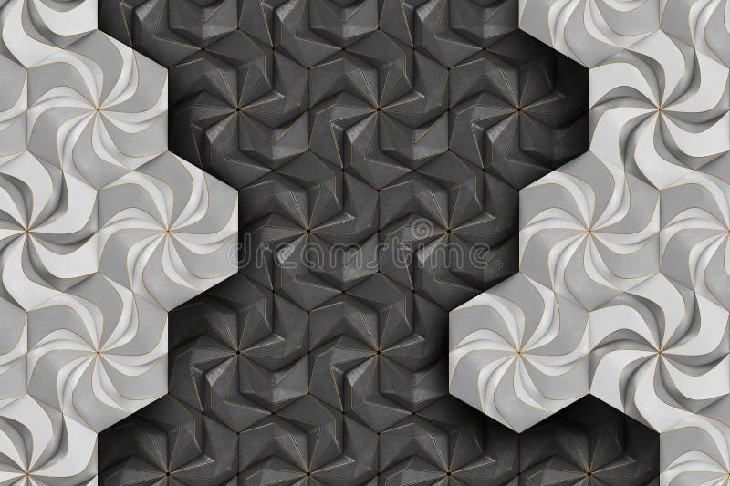 Metallic Triangle Pattern – Modern 3D Texture Stock Illustration - Illustration of texture ...