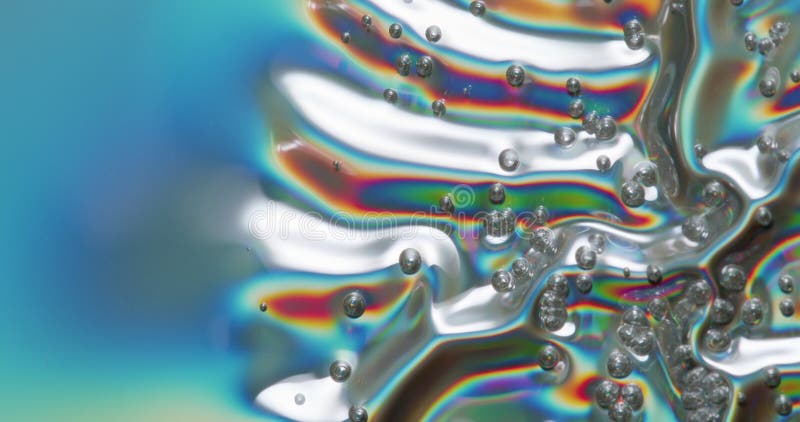 Metallic vinyl bubbles stock video. Video of amber, boil - 184818157