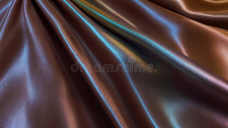 Metallic Wavy Brown Cloth, Background Design, Texture Stock ...