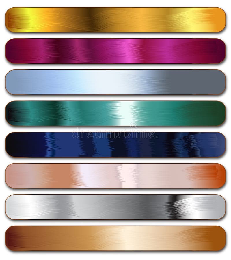 Metallic Web Ribbons stock illustration. Illustration of symbol - 64859924