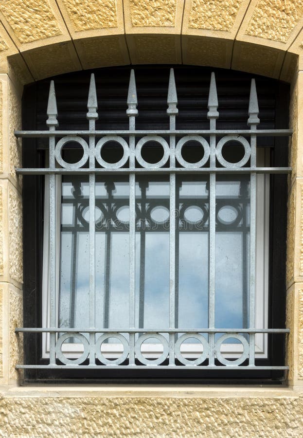 Cat Window Guard stock image. Image of home, inhouse - 162008923