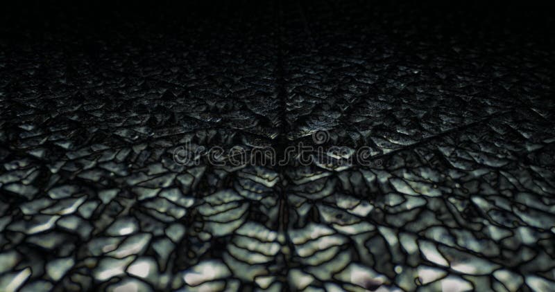 Metal Grid Pattern Morphing Structure in Waves Stock Video - Video of ...