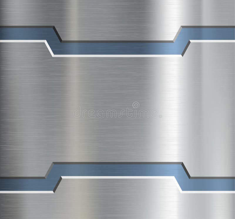 Metallplatten Mit Verzierung Vektor Abbildung - Illustration von ...