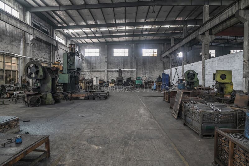 Metallurgical Plant of Metal Tools Producing by Forging Method Stock ...