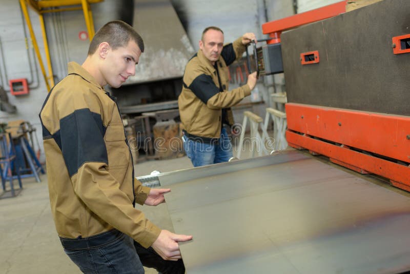 Metallurgical Production Manufacturing Premises Stock Photo - Image of ...