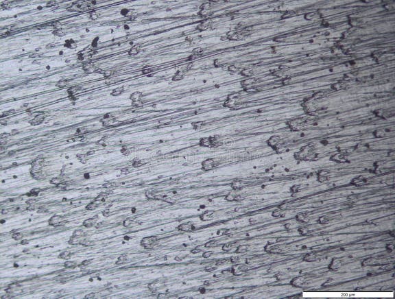 Metallurgical Sample of Titanium Stock Photo - Image of metal, micro ...