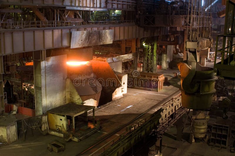 Industrial metallurgy stock photo. Image of fire, action - 2362354