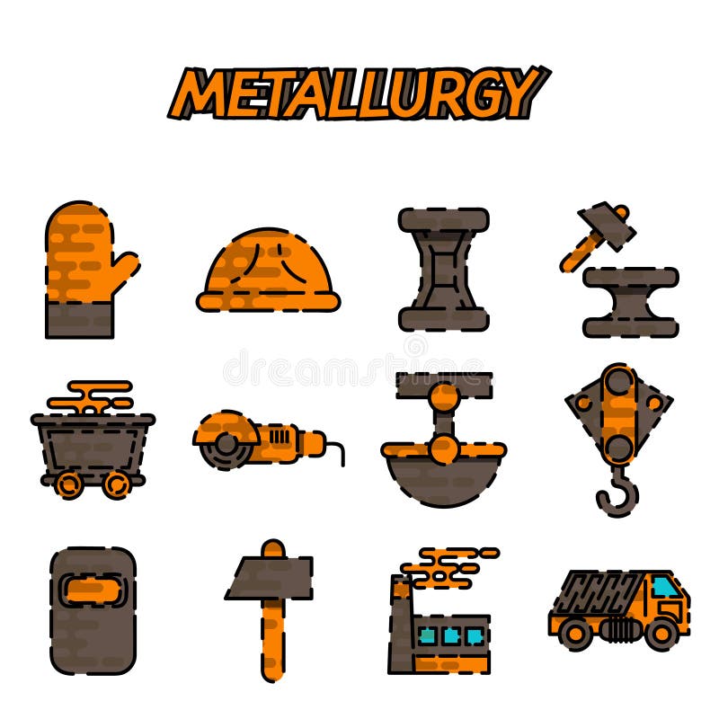 Metallurgy Products Vector Icon Set Stock Illustrations – 109 ...