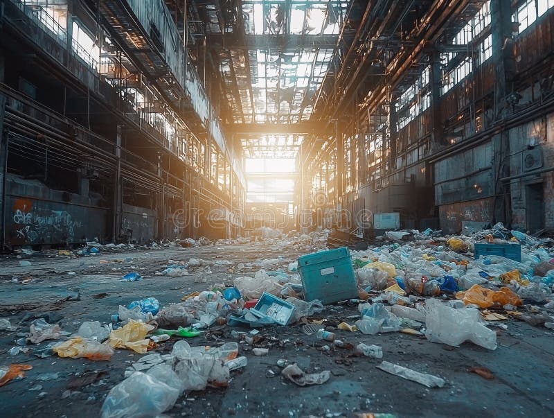 Metals, Plastics, and Paper are Recycled and Reintroduced into the ...