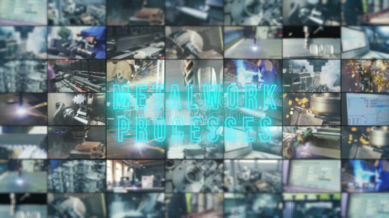 Metalwork Processes Infographics. Metalwork Processes Multiscreen ...