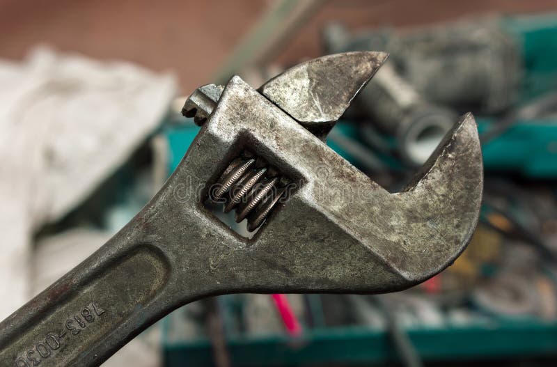 Metalwork Tools, Repair Tools Close-up Stock Photo - Image of unscrew ...