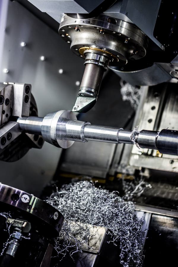 Metalworking CNC Milling Machine. Stock Photo - Image of business ...