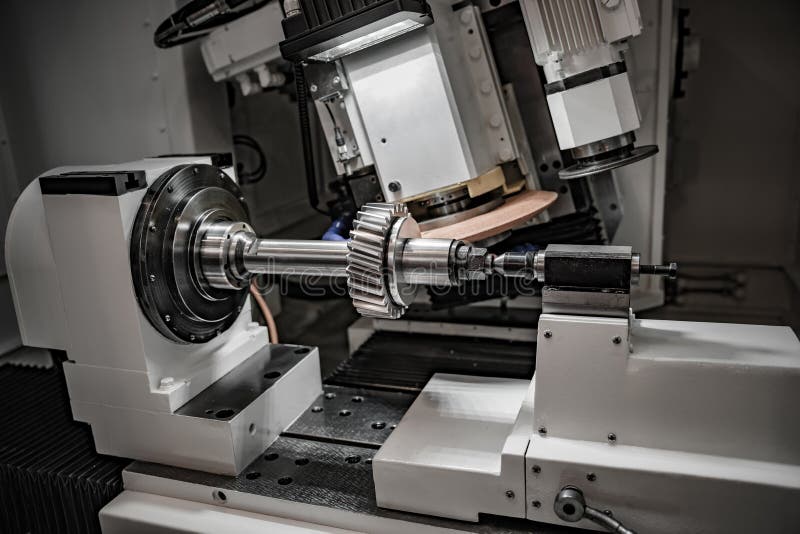 Metalworking CNC Milling Machine. Stock Image - Image of plant ...