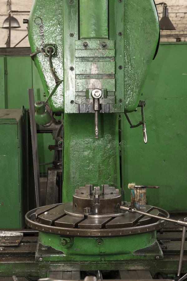 Metalworking Machines Working Mechanisms Stock Photo - Image of ...