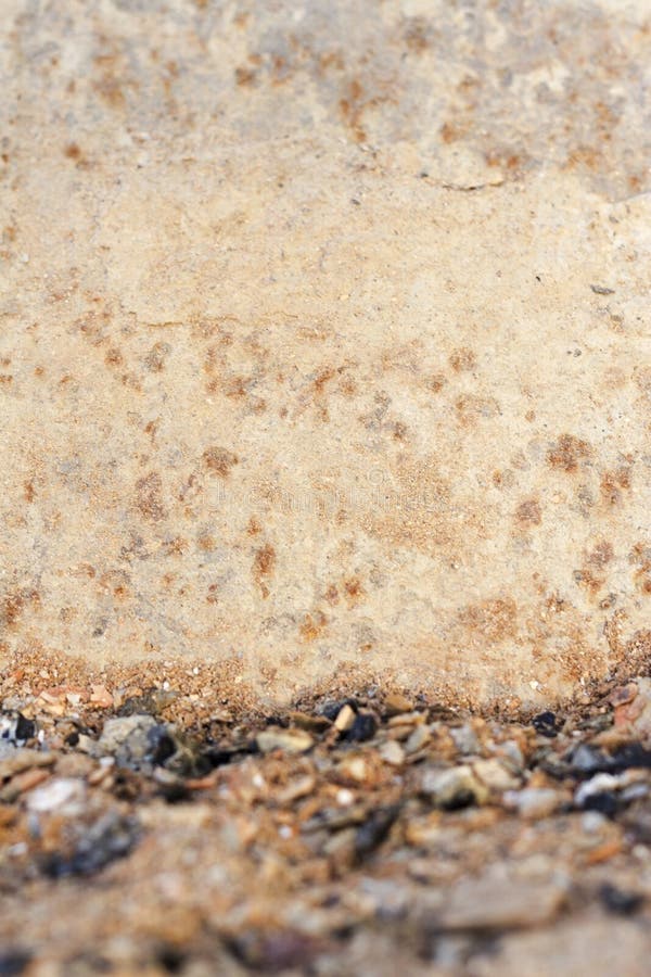 Metamorphized Iron on Ground and Ash Stock Image - Image of colored ...