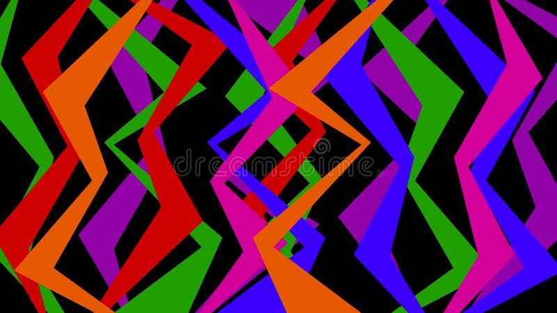 Moving Colored Curved Lines. Stock Footage - Video of abstraction, loop ...