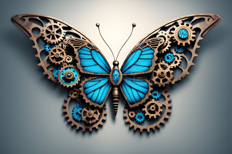 Metamorphosis of Change stock illustration. Illustration of wheel ...