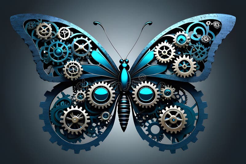 Metamorphosis of Change stock illustration. Illustration of wheel ...