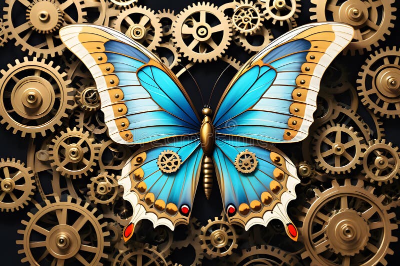 Metamorphosis of Change stock illustration. Illustration of shift ...