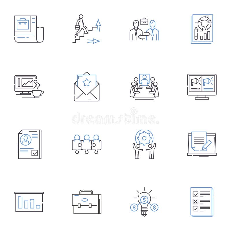 Metamorphosis Line Icons Collection. Transformation, Change, Evolution ...