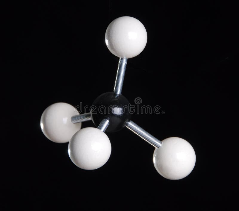 Metan molekuła obraz stock. Obraz złożonej z chemiczny - 7024889